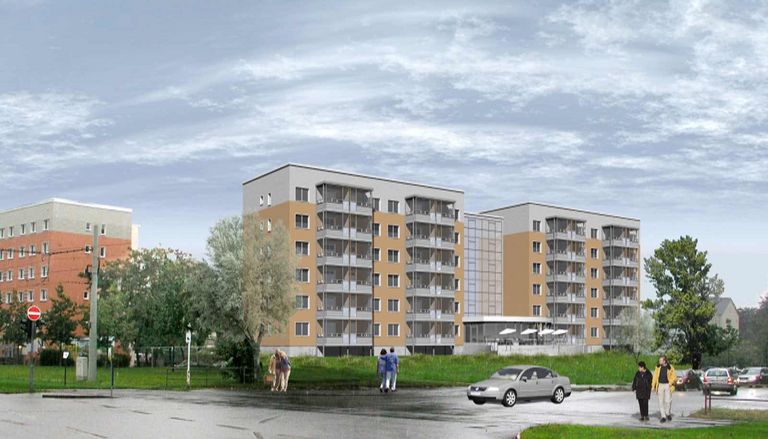Stadtumbau Wohnanlage „Wiesenstrasse“: Dorsch Global DC Abu Dhabi